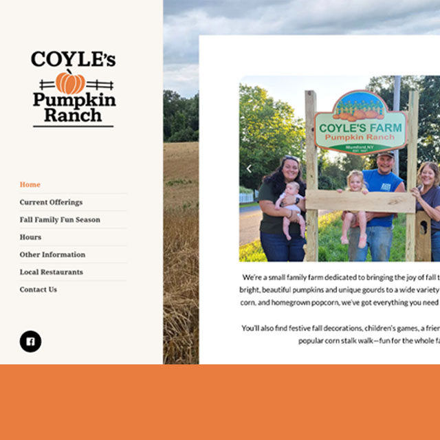 Coyle’s Pumpkin Ranch - Seth Graham Computers & Design, LLC | 585-519-7912